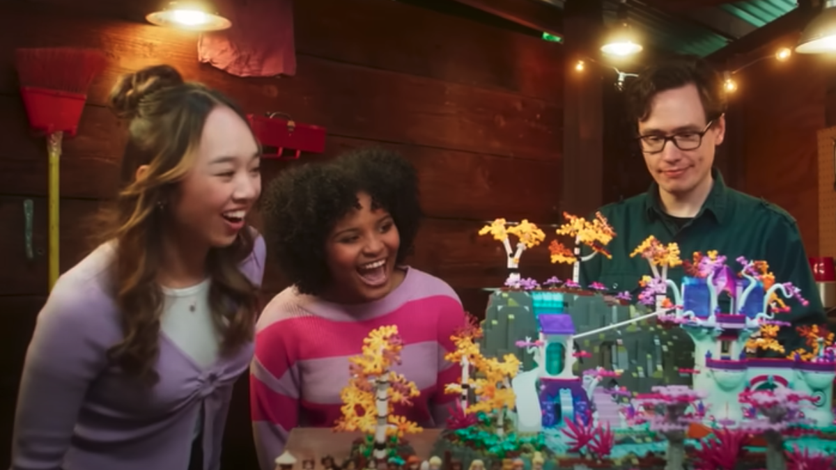 LEGO stop motion artist brings Disney 100 set to life