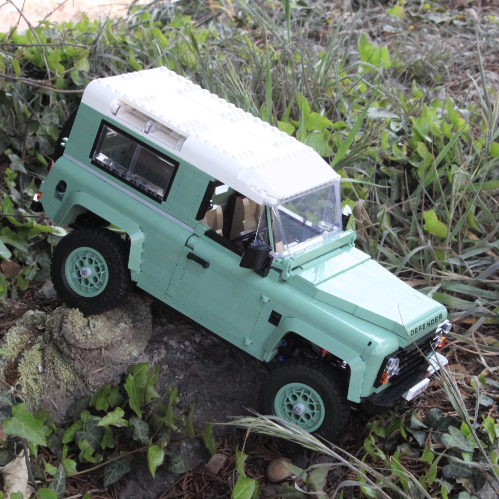 Here's how LEGO's new Land Rover handles rough terrain