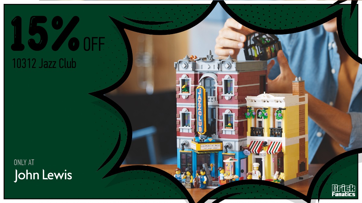 Massive 15% off LEGO Icons 10312 Jazz Club at John Lewis - Brick Fanatics