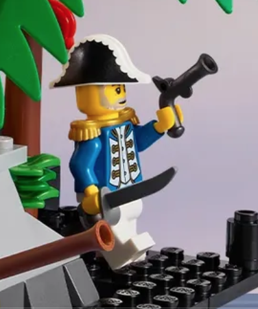 LEGO Icons 10320 Eldorado Fortress updated minifigures