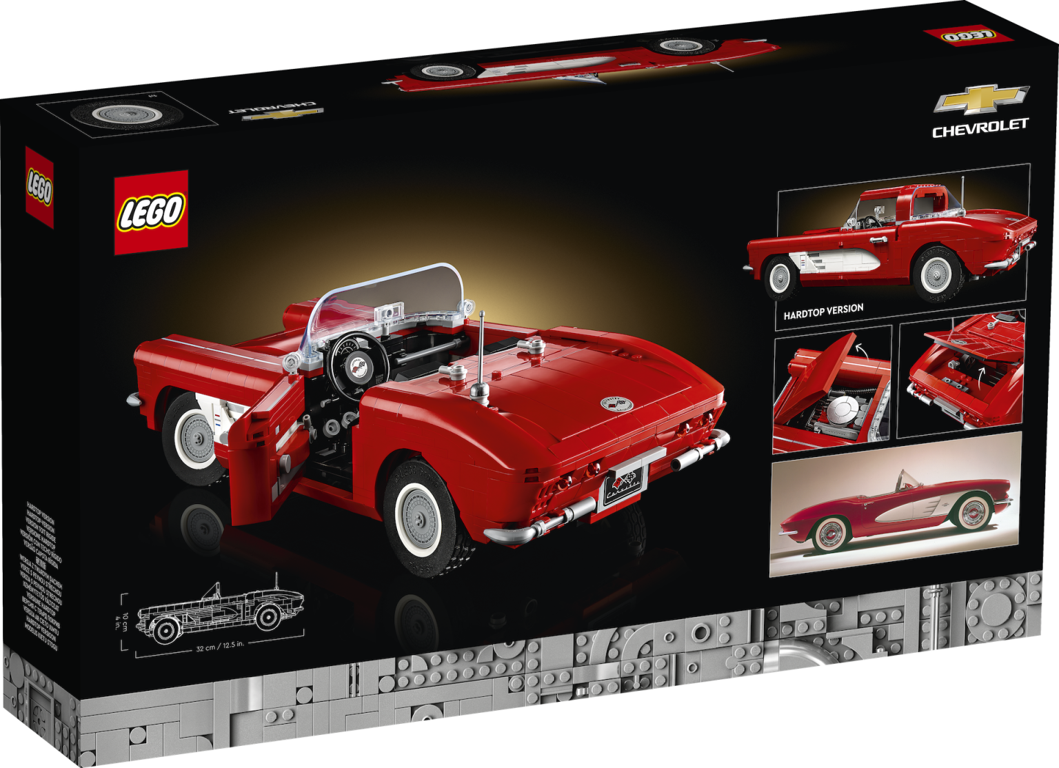 LEGO Icons Chevrolet 10321 Corvette officially revealed - Brick Fanatics