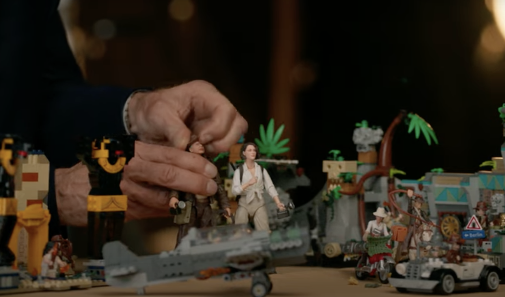 Harrison Ford and Phoebe Waller-Bridge review LEGO Indiana Jones sets