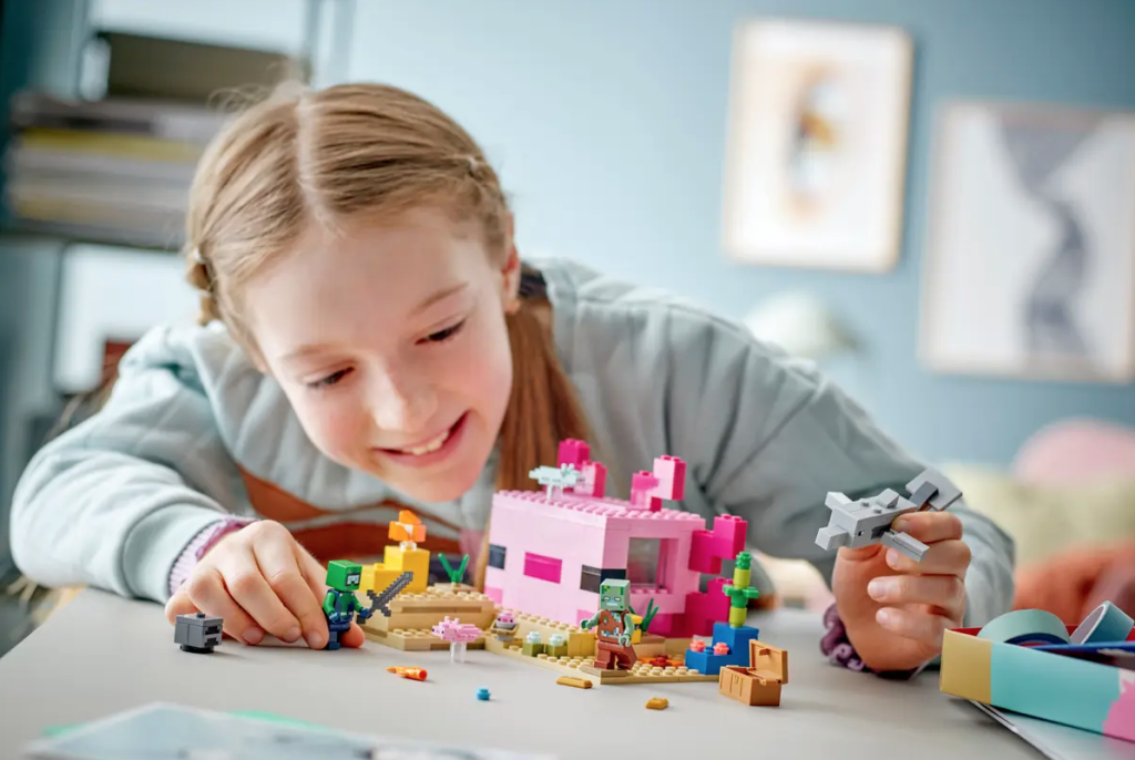 Four new LEGO Minecraft models now available for pre-order