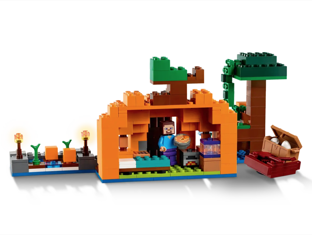 Four new LEGO Minecraft models now available for pre-order