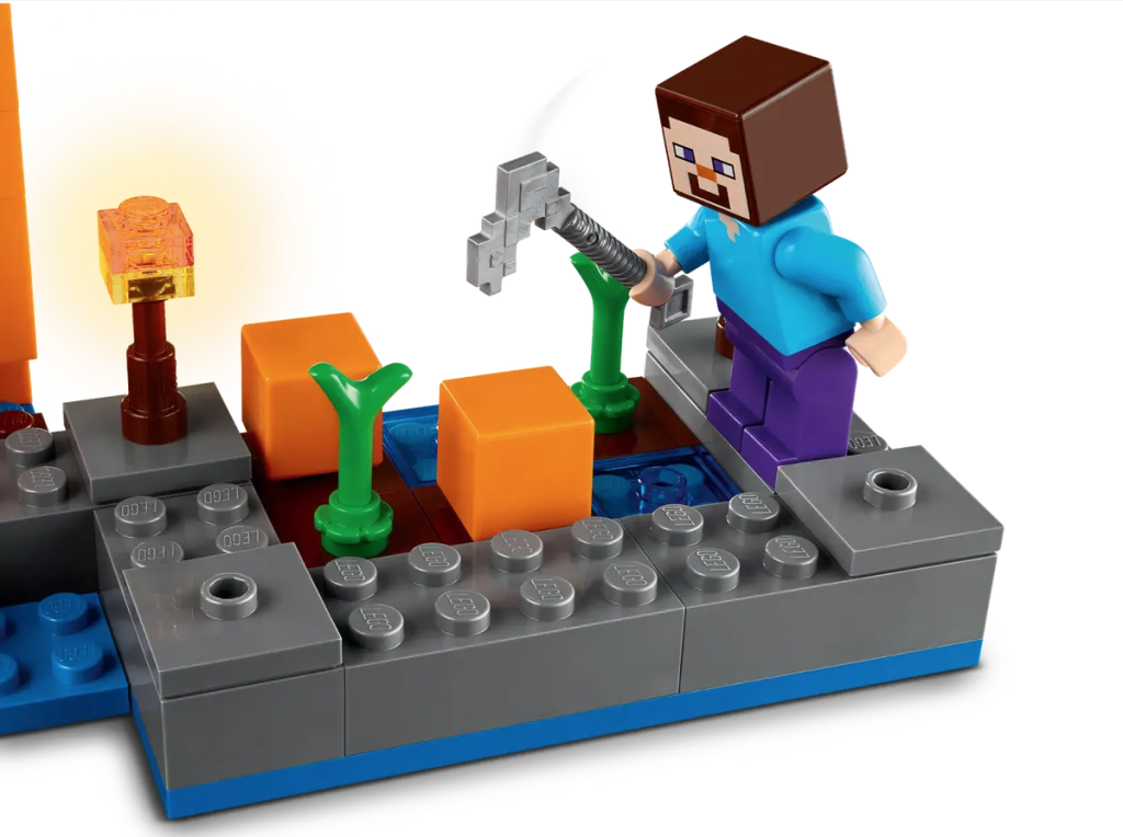 Four new LEGO Minecraft models now available for pre-order