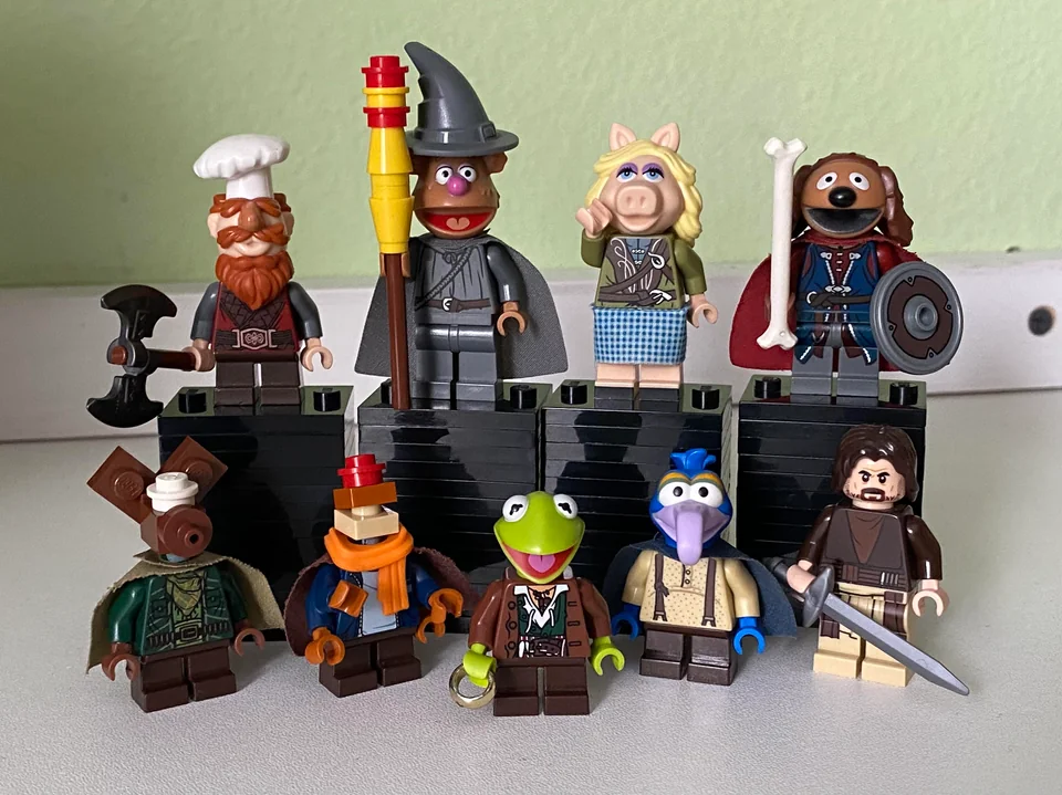 An unexpected LEGO crossover - Lord of the Muppets style