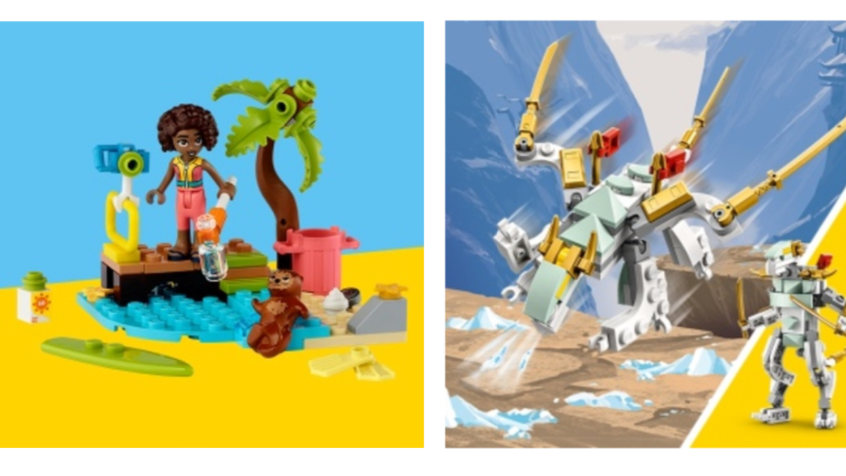 LEGO VIP PAC-MAN blueprints and Friends polybag rewards