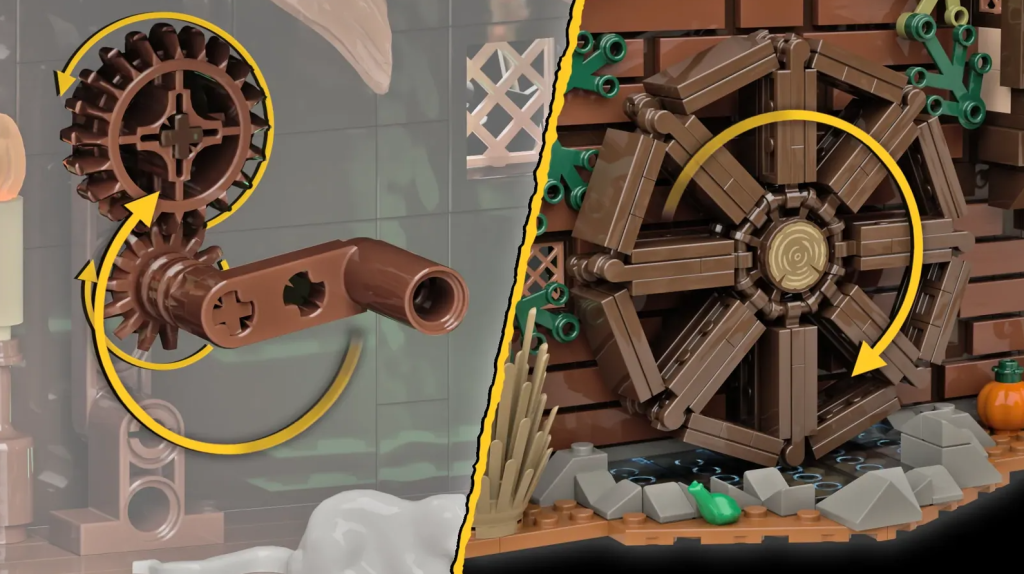 Comparing LEGO Ideas 21341 Hocus Pocus to original project