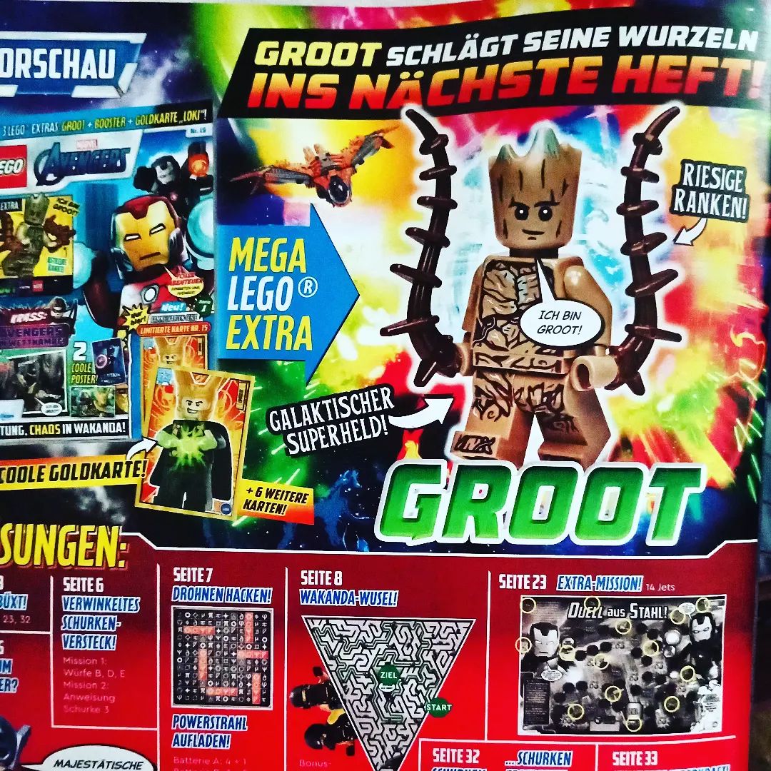 Guardian of the Galaxy in next LEGO Marvel magazine