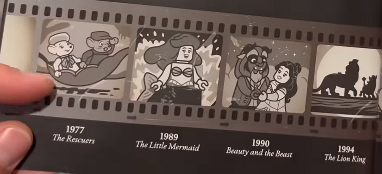 First look at LEGO Disney 43230 Walt Disney Tribute Camera