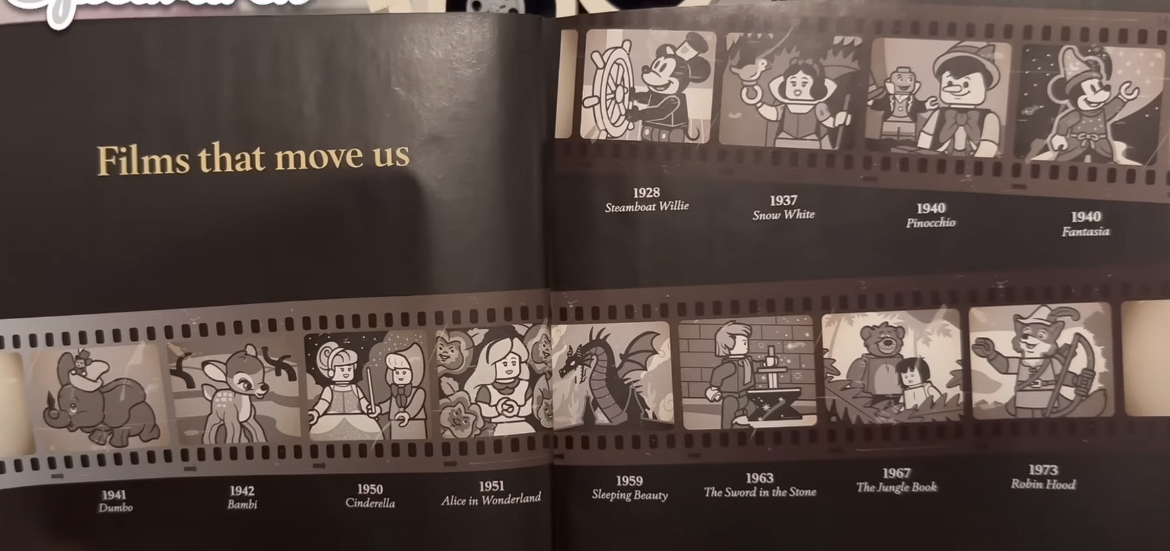 First look at LEGO Disney 43230 Walt Disney Tribute Camera