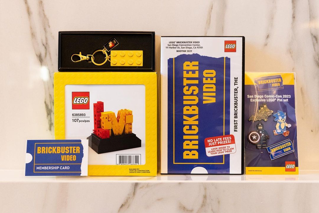 LEGO SDCC 2023 exclusive scavenger hunt prizes revealed