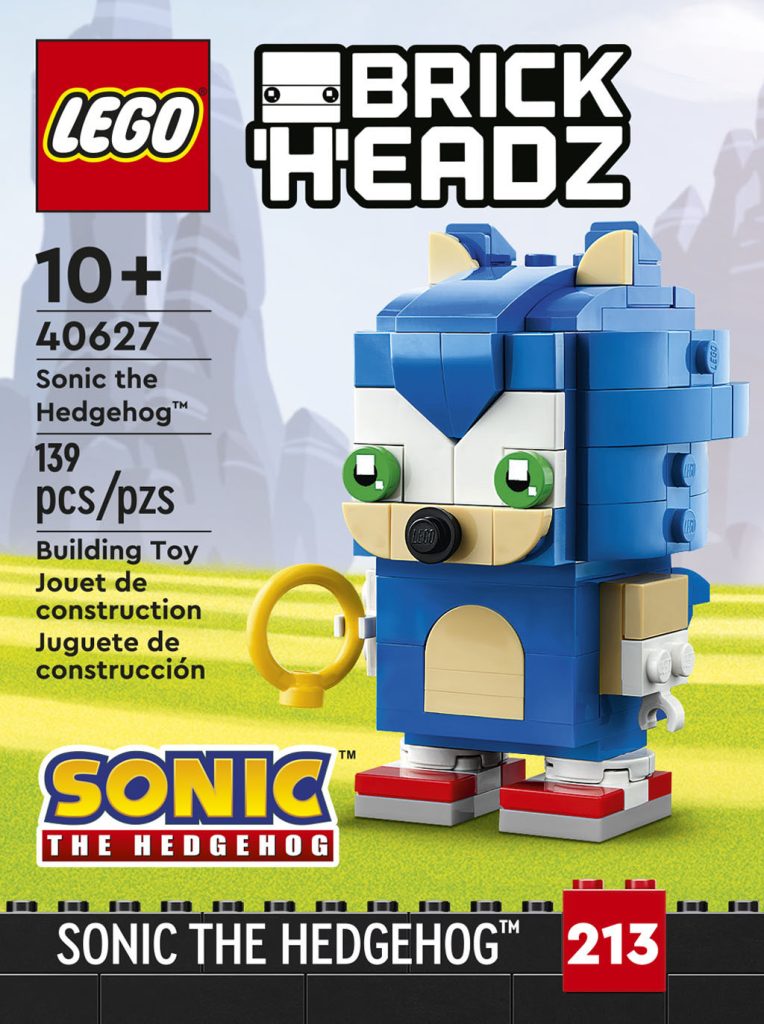 LEGO Sonic the Hedgehog BrickHeadz sets revealed