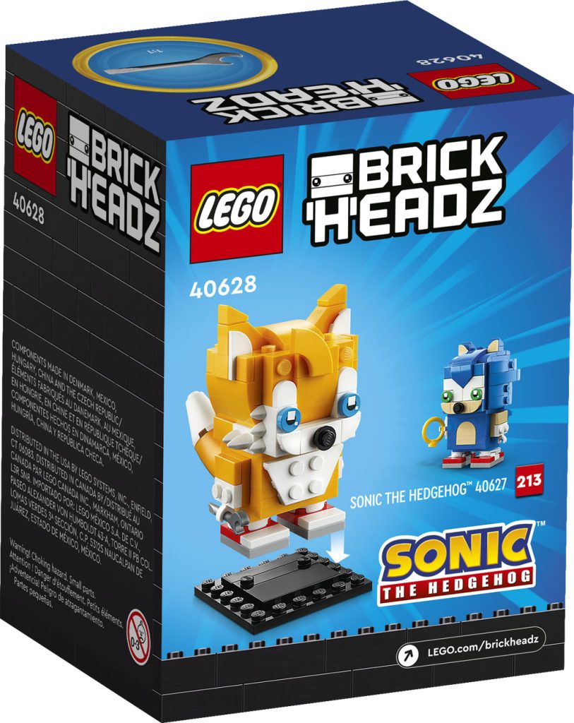LEGO Sonic the Hedgehog BrickHeadz sets revealed