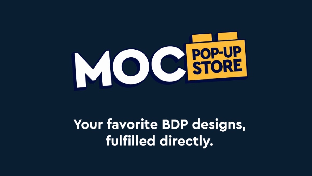 LEGO BrickLink MOC Pop-Up Store launches with £1,000 set