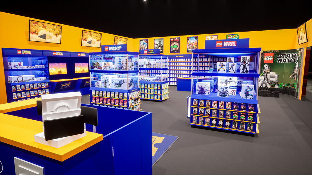 LEGO partners with Blockbuster for retro SDCC 2023 booth