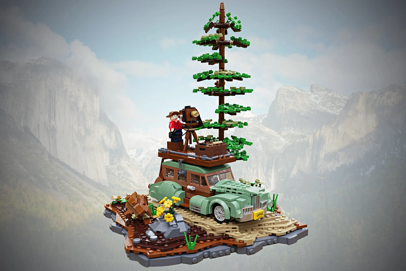 Capture Yosemite's majestic mountains with LEGO Ideas’ latest 10K project
