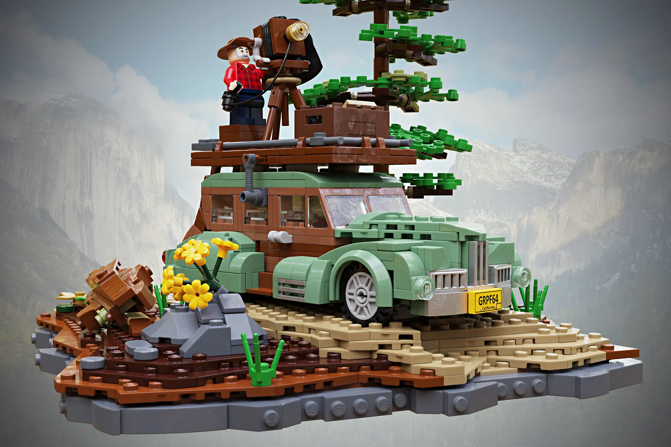 Capture Yosemite's majestic mountains with LEGO Ideas’ latest 10K project
