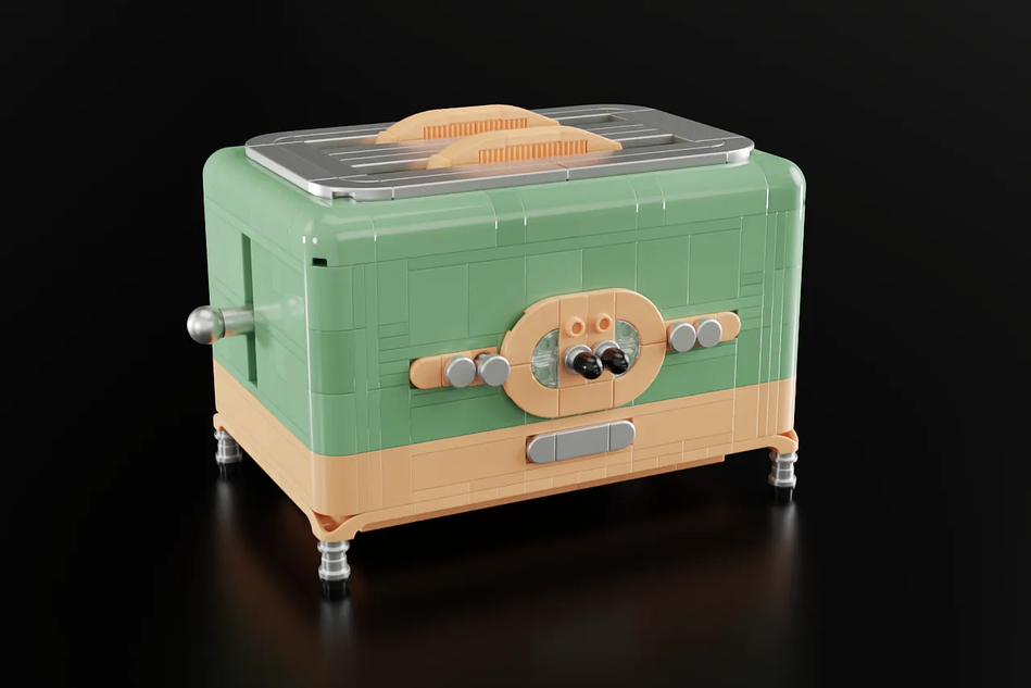 LEGO Ideas Vintage Toaster pops up with 10,000 supporters