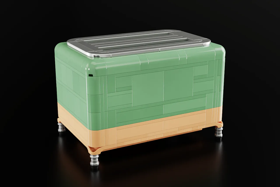 LEGO Ideas Vintage Toaster pops up with 10,000 supporters