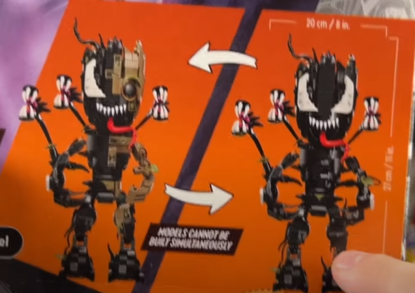 LEGO Marvel 76249 Venomised Groot is missing instructions