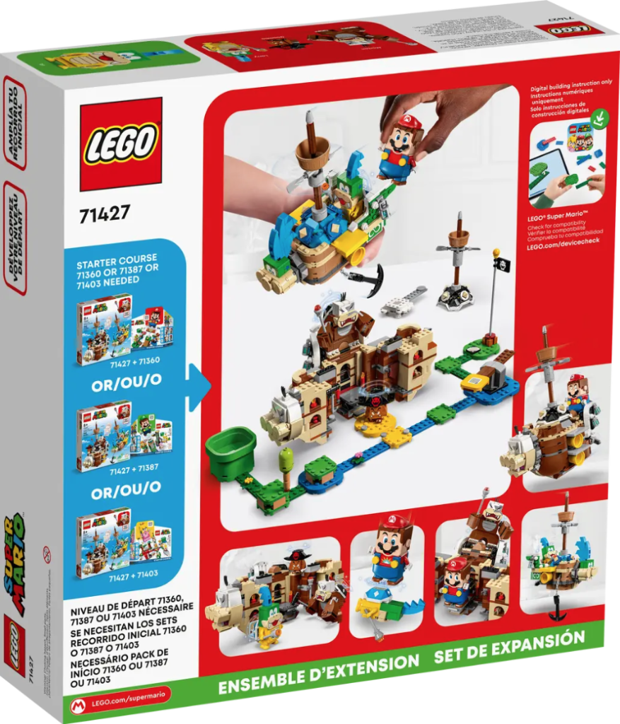 LEGO Super Mario Larry’s and Morton’s Airships Expansion Set