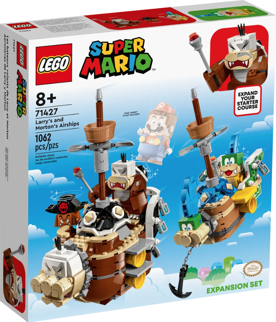LEGO Super Mario Larry’s and Morton’s Airships Expansion Set