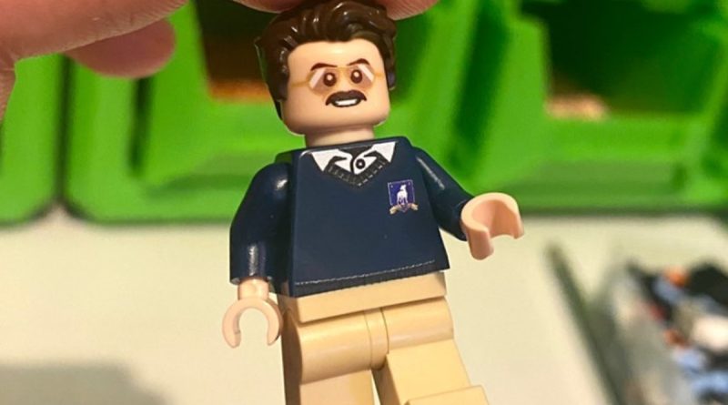 Bad news, that LEGO Ted Lasso is a custom minifigure