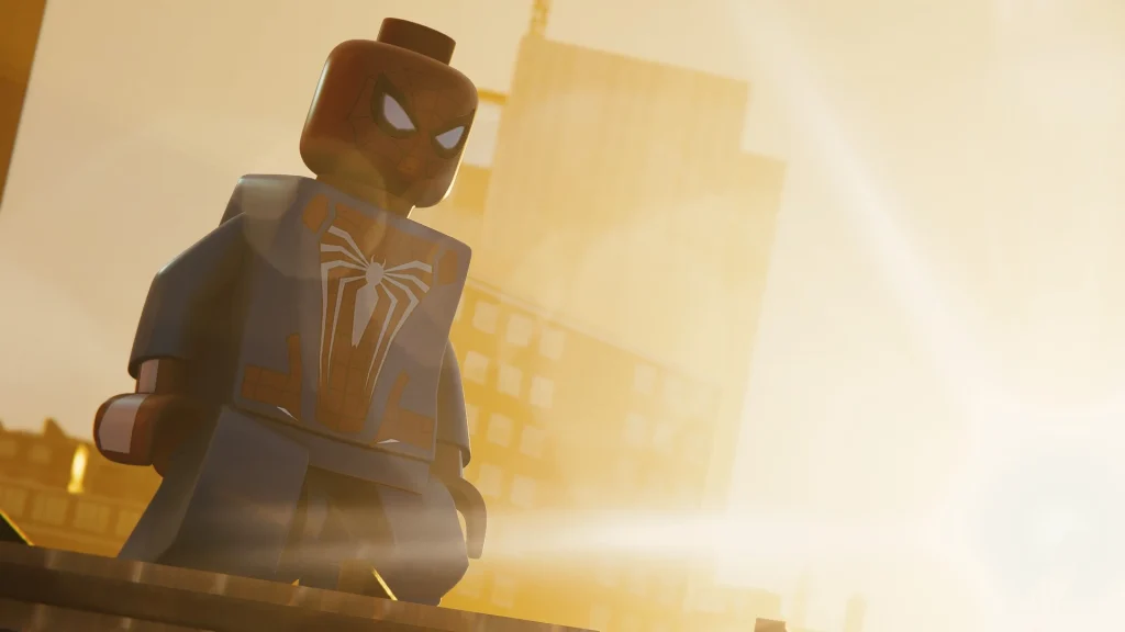 Add a LEGO minifigure to Marvel's Spider-Man now