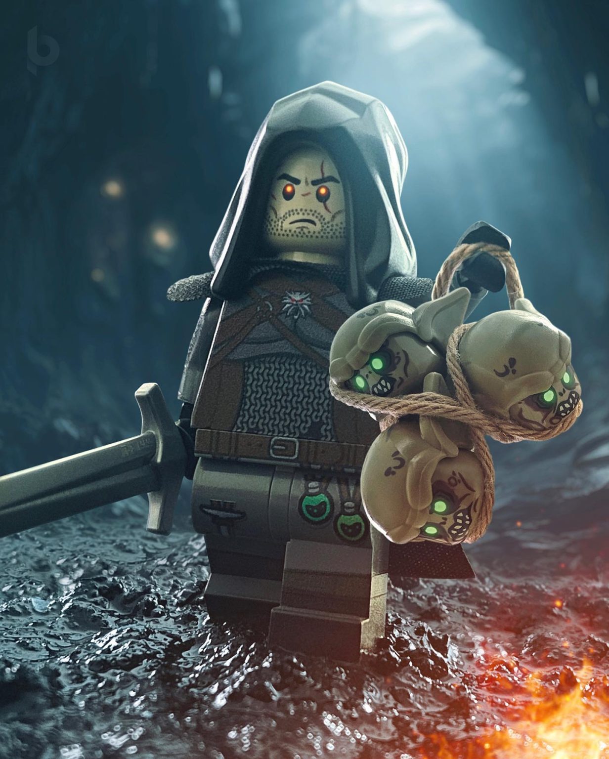 CD Projekt gives LEGO The Witcher the seal of approval