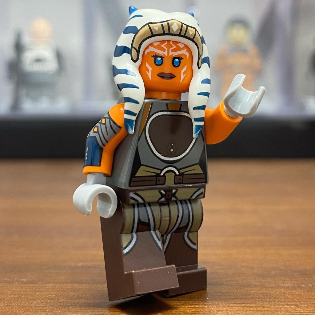 Custom LEGO Star Wars Ahsoka minifigure is perfect but risky