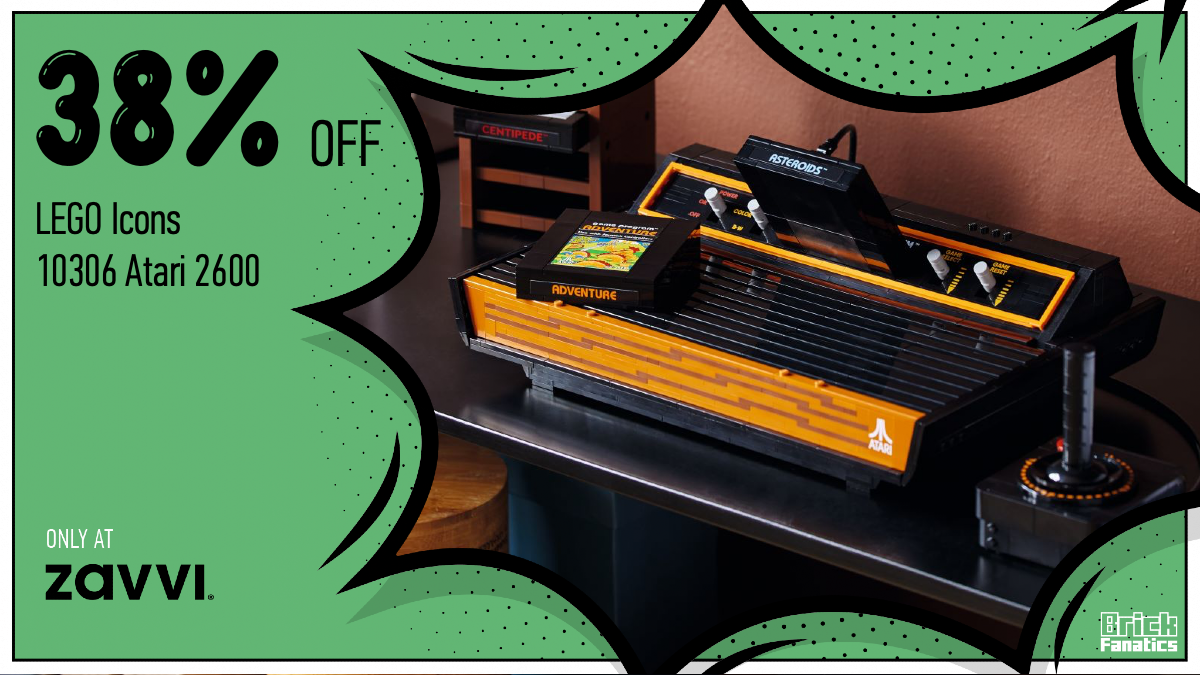 Best price yet: 38% off LEGO Icons 10306 Atari 2600 while stocks last