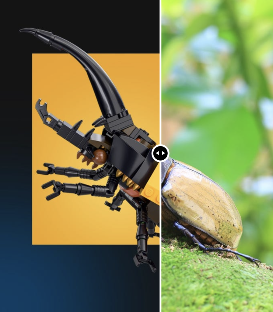 Opinions are divided on if LEGO Insects are creepy or cute