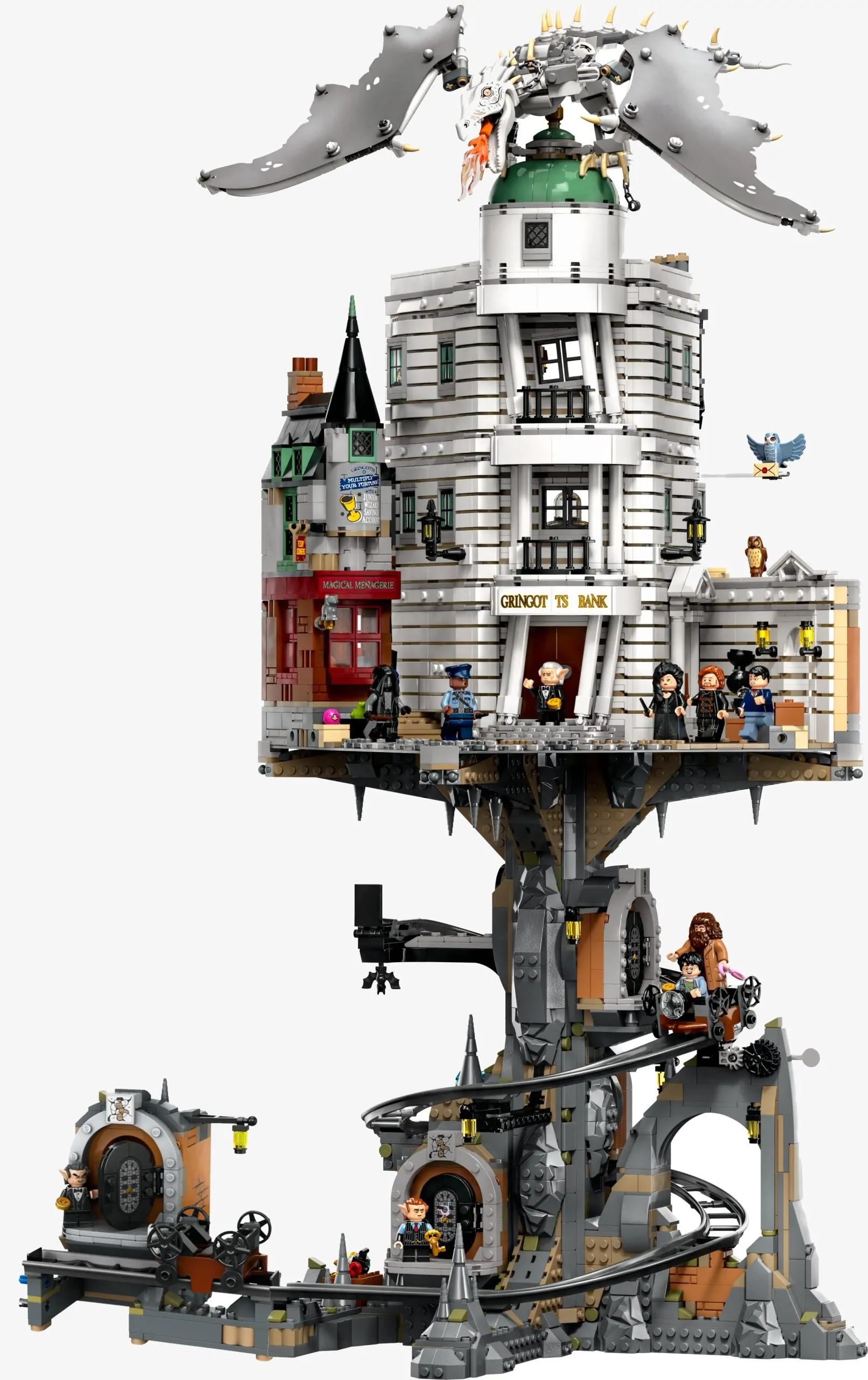 LEGO Harry Potter 76417 Gringotts connected to new GWP