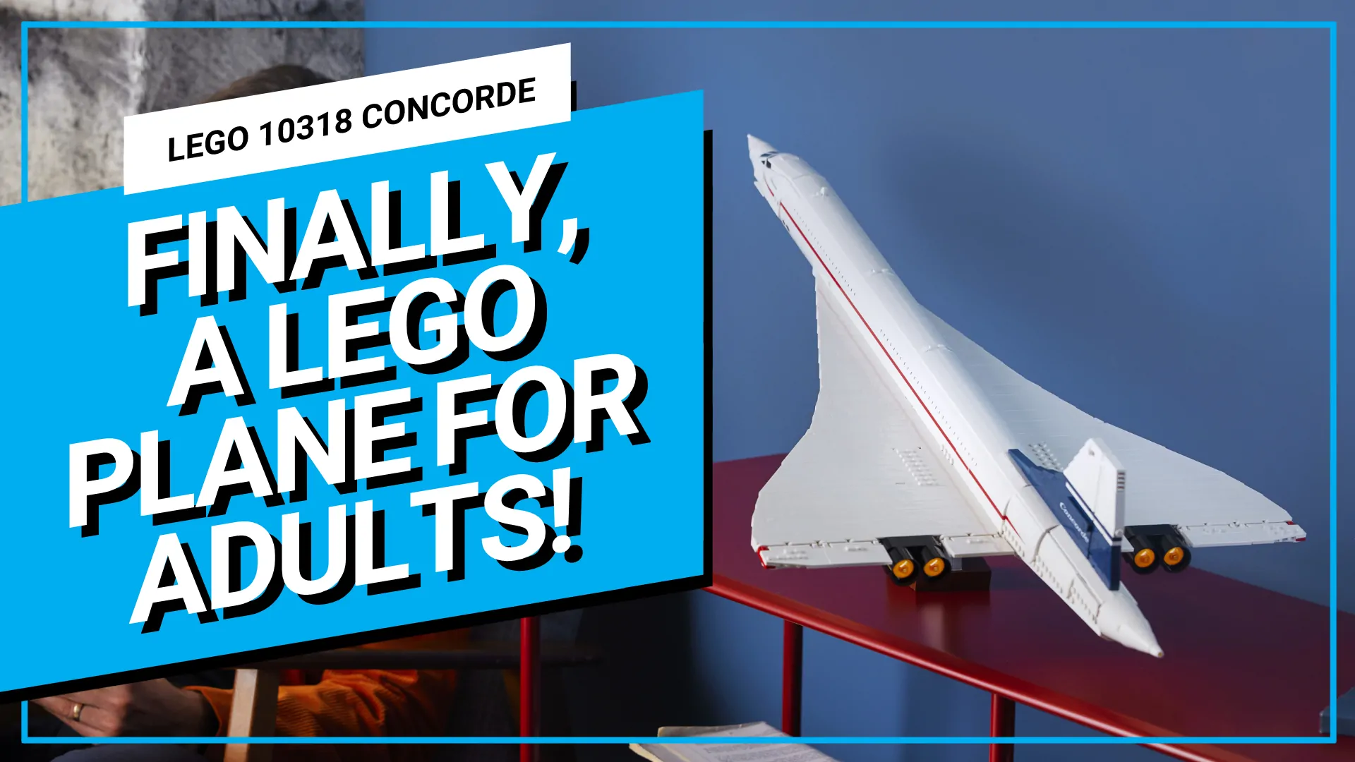 LEGO Icons 10318 Concorde is a model for proper grown-ups