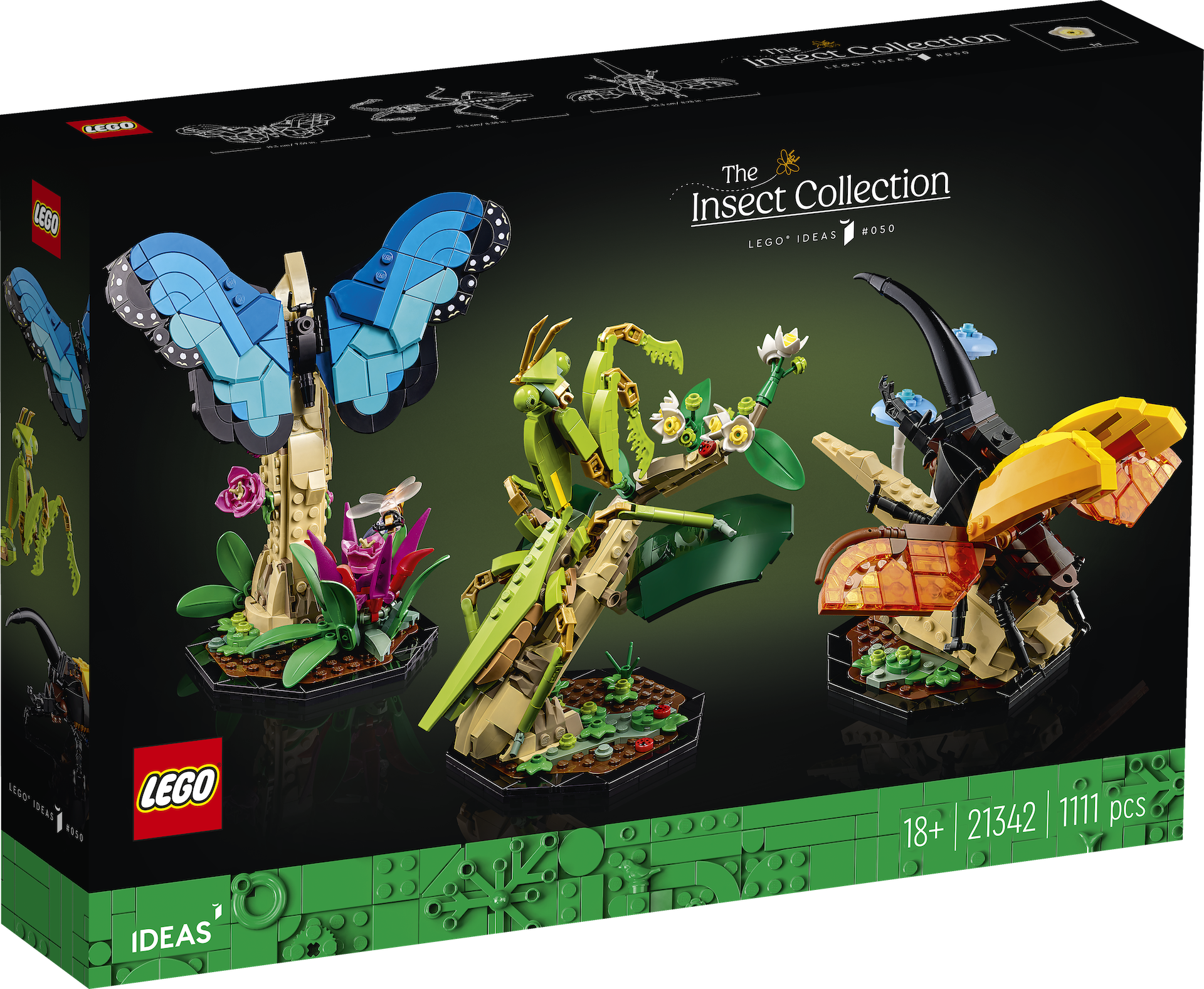 LEGO Ideas 21342 The Insect Collection revealed