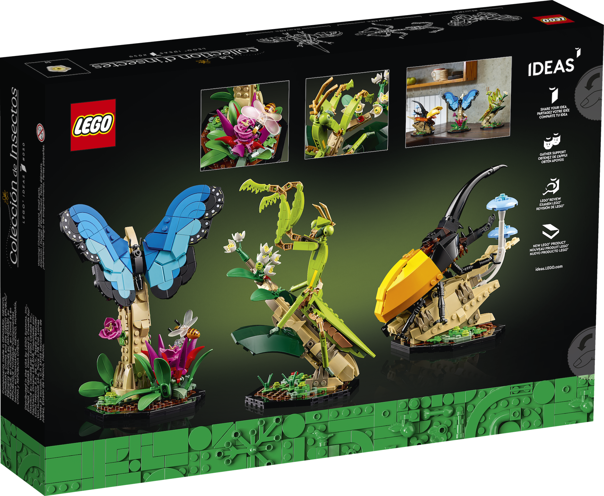 LEGO Ideas 21342 The Insect Collection revealed