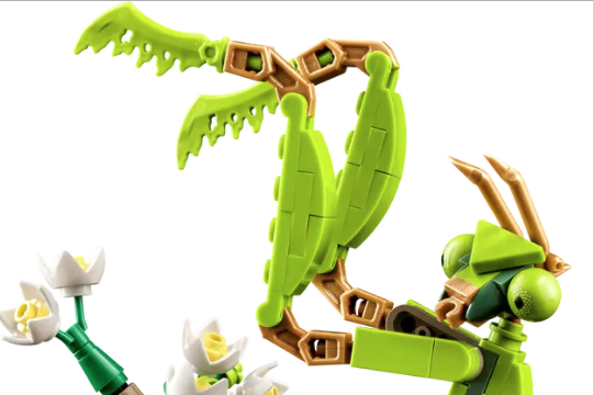 LEGO Ideas Insect Collection recoloured and printed pieces