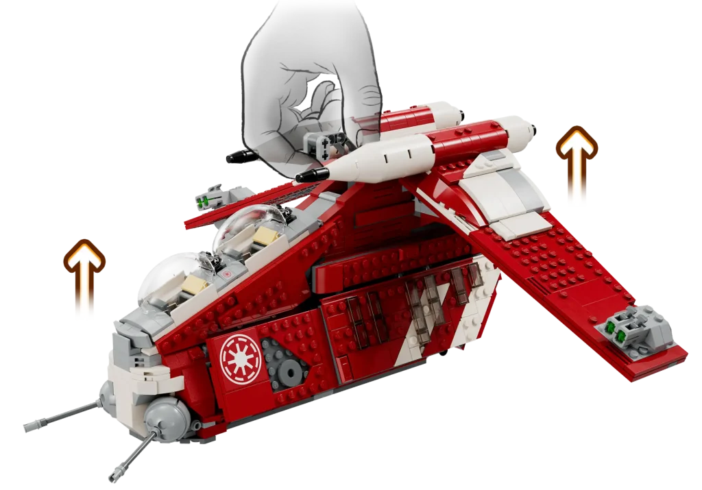 LEGO Star Wars 75354 Coruscant Guard Gunship revealed
