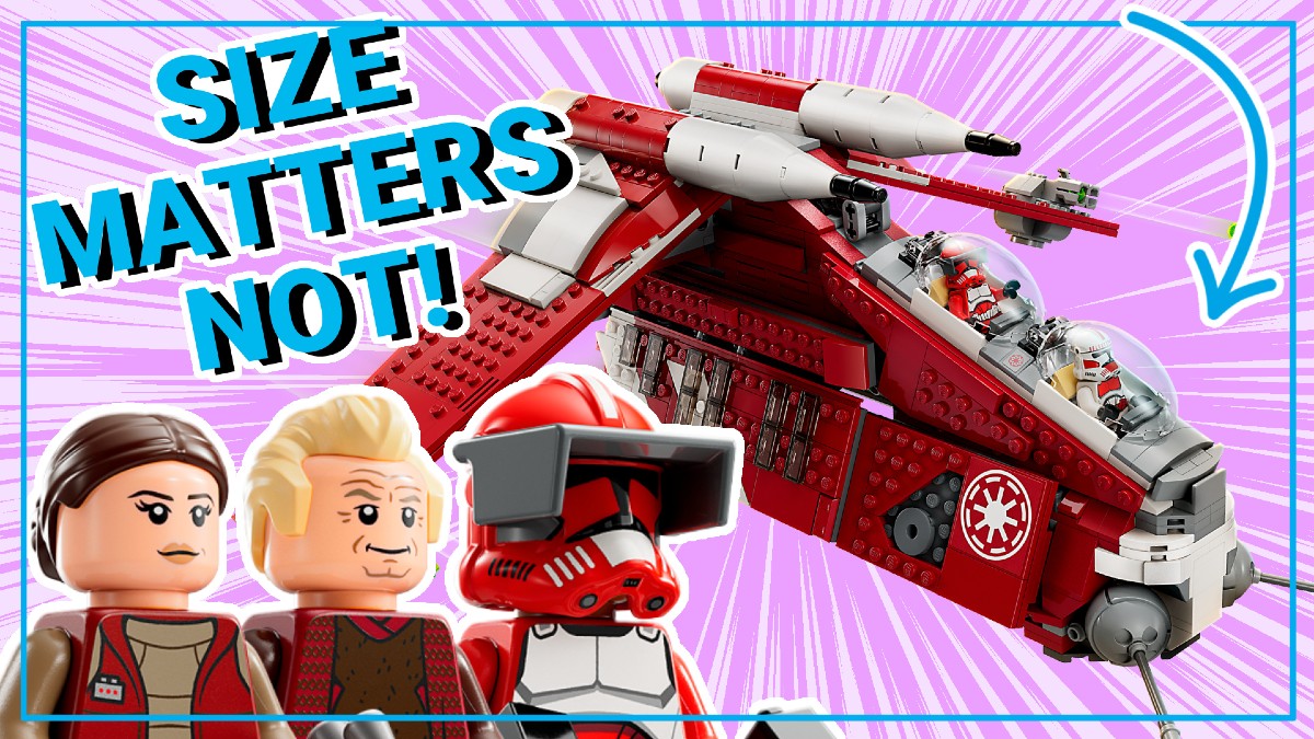 La taille n'a pas d'importance pour LEGO Star Wars 75354 Canonnière de ...