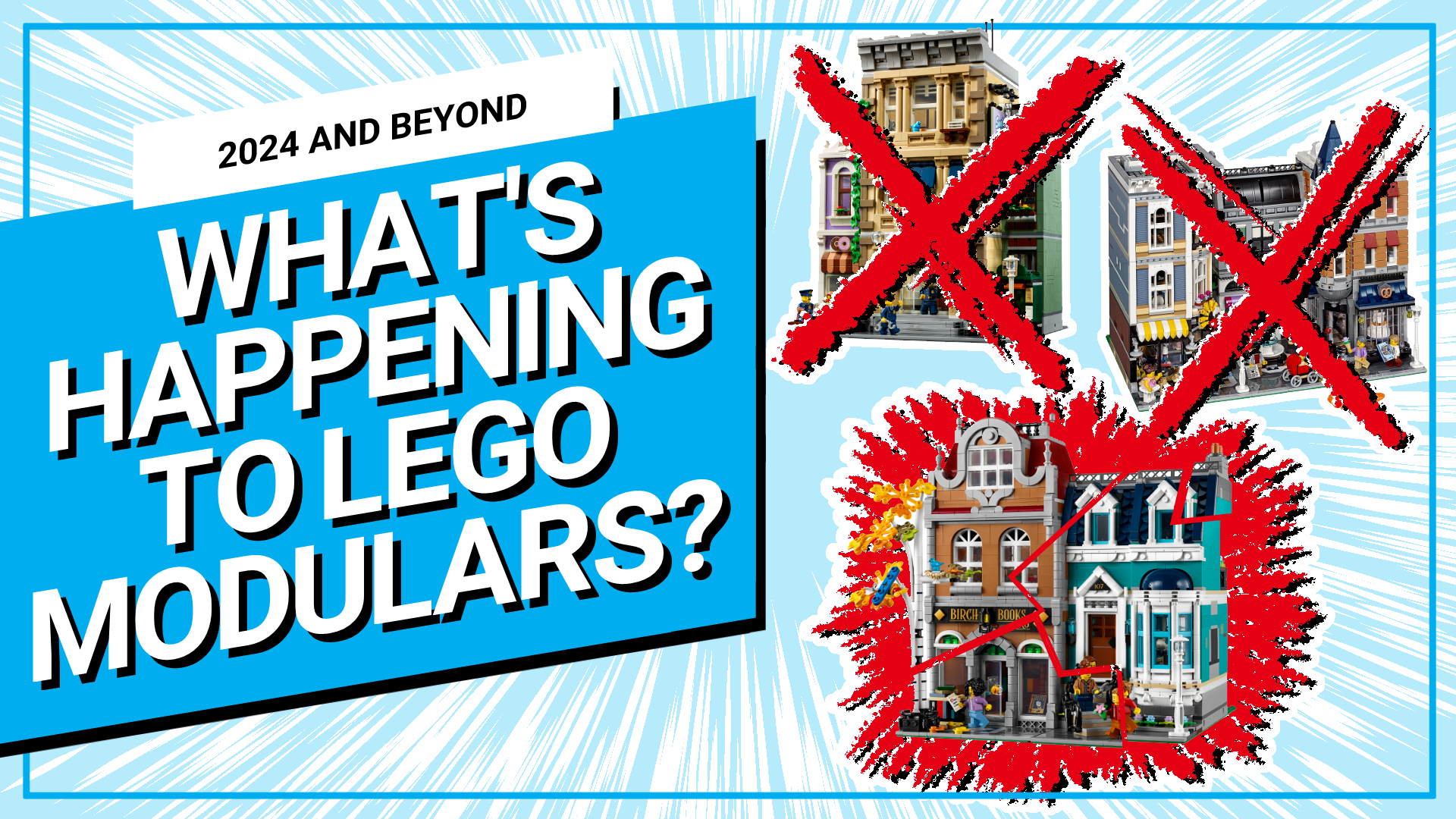 WATCH: What is happening to LEGO’s modular buildings?