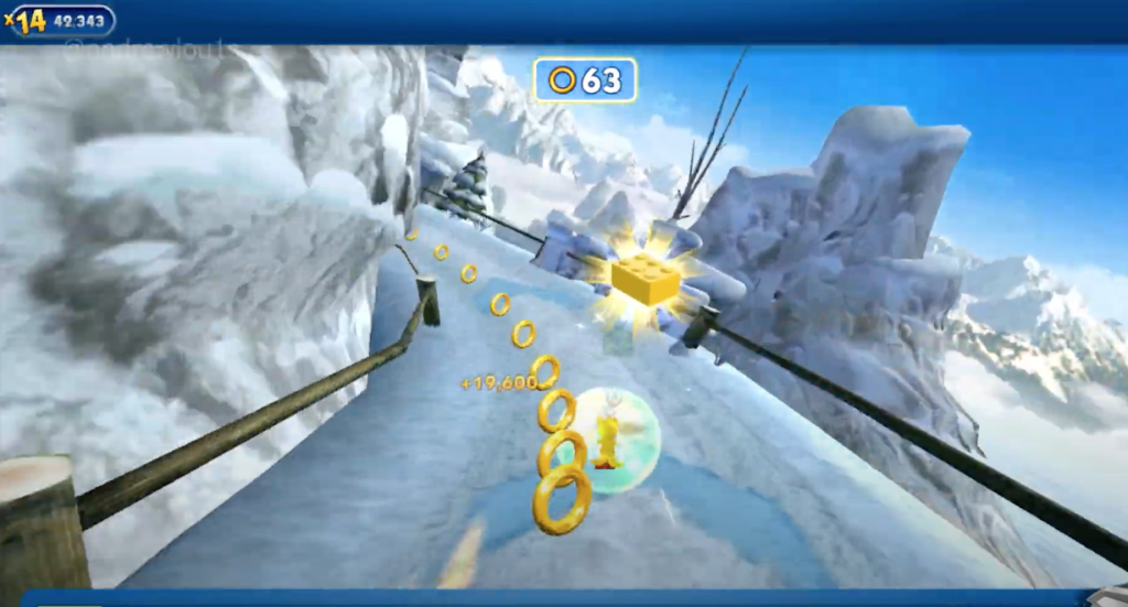 Sonic Dash in-game event adds LEGO minifigure characters