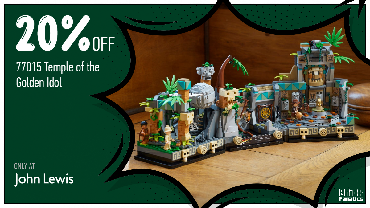 Gå ikke glip af 20 % rabat på nyligt udgivet LEGO 77015 Temple of the ...