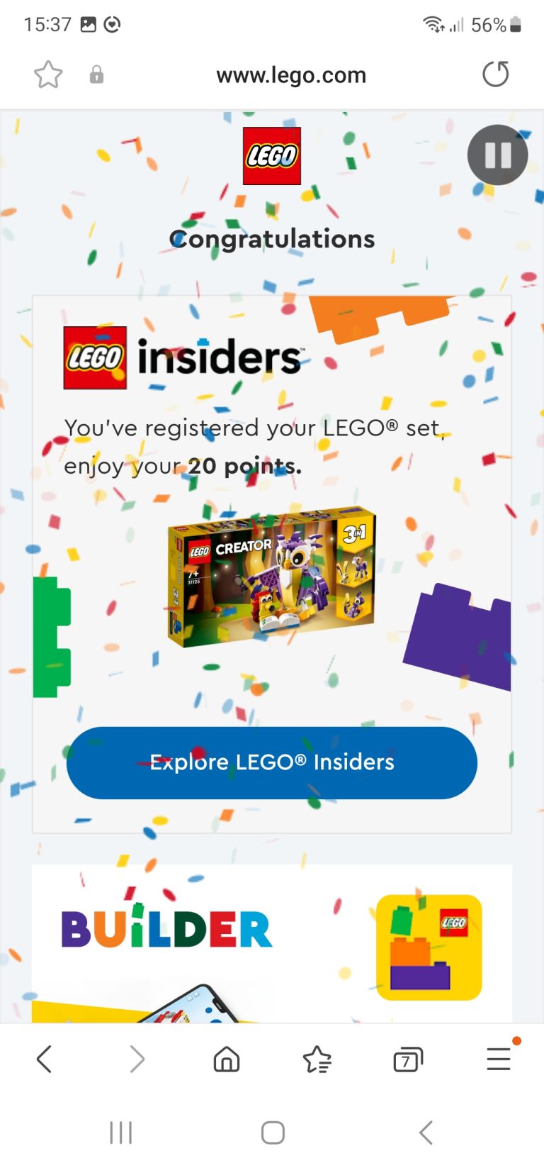 How to scan your LEGO sets for 20 LEGO Insiders points
