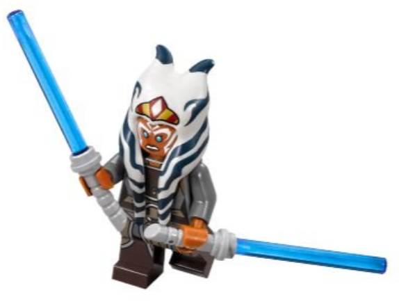 Custom LEGO Star Wars Ahsoka minifigure is perfect but risky