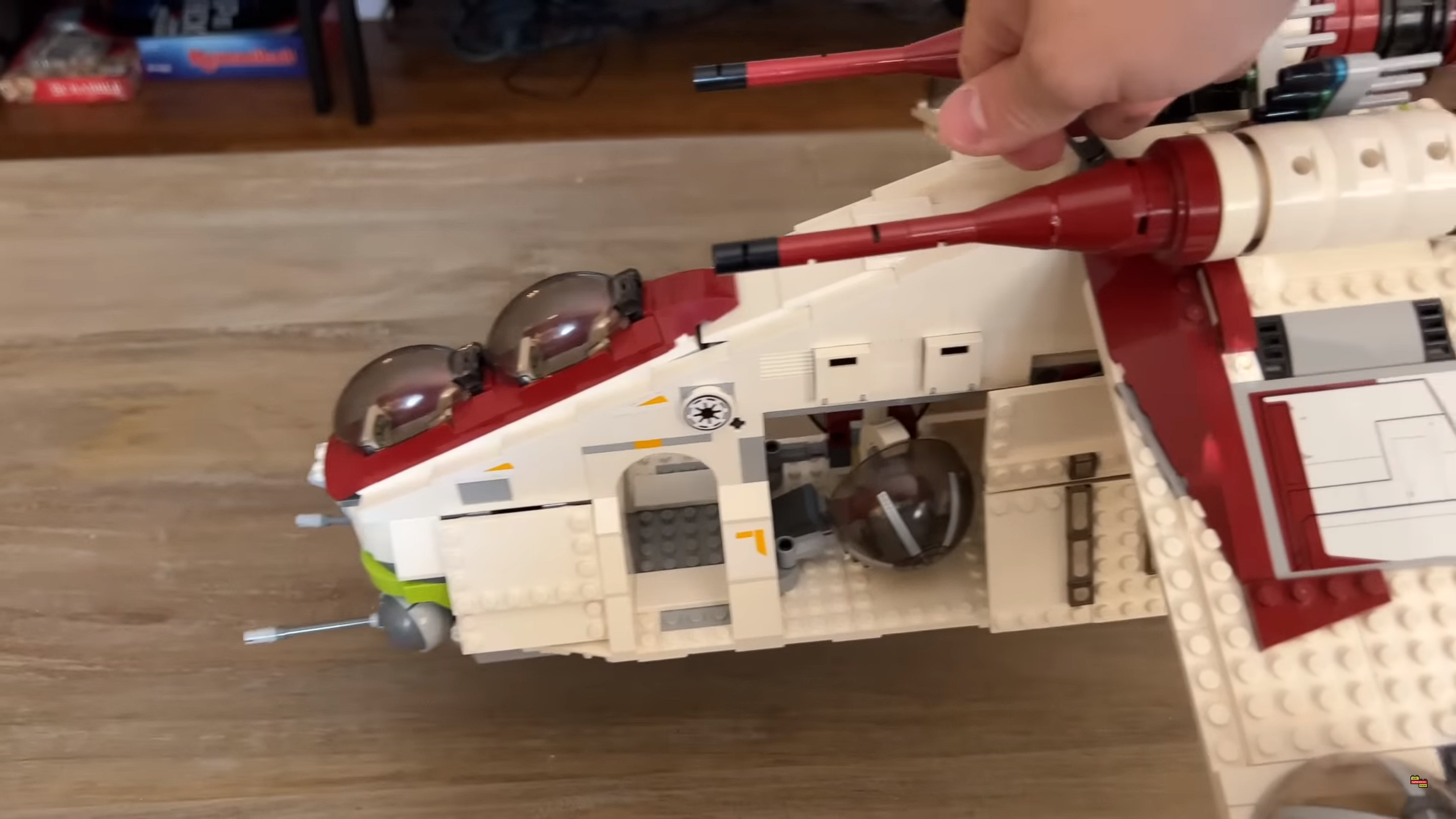 Comparing every LEGO Star Wars Republic Gunship playset so far