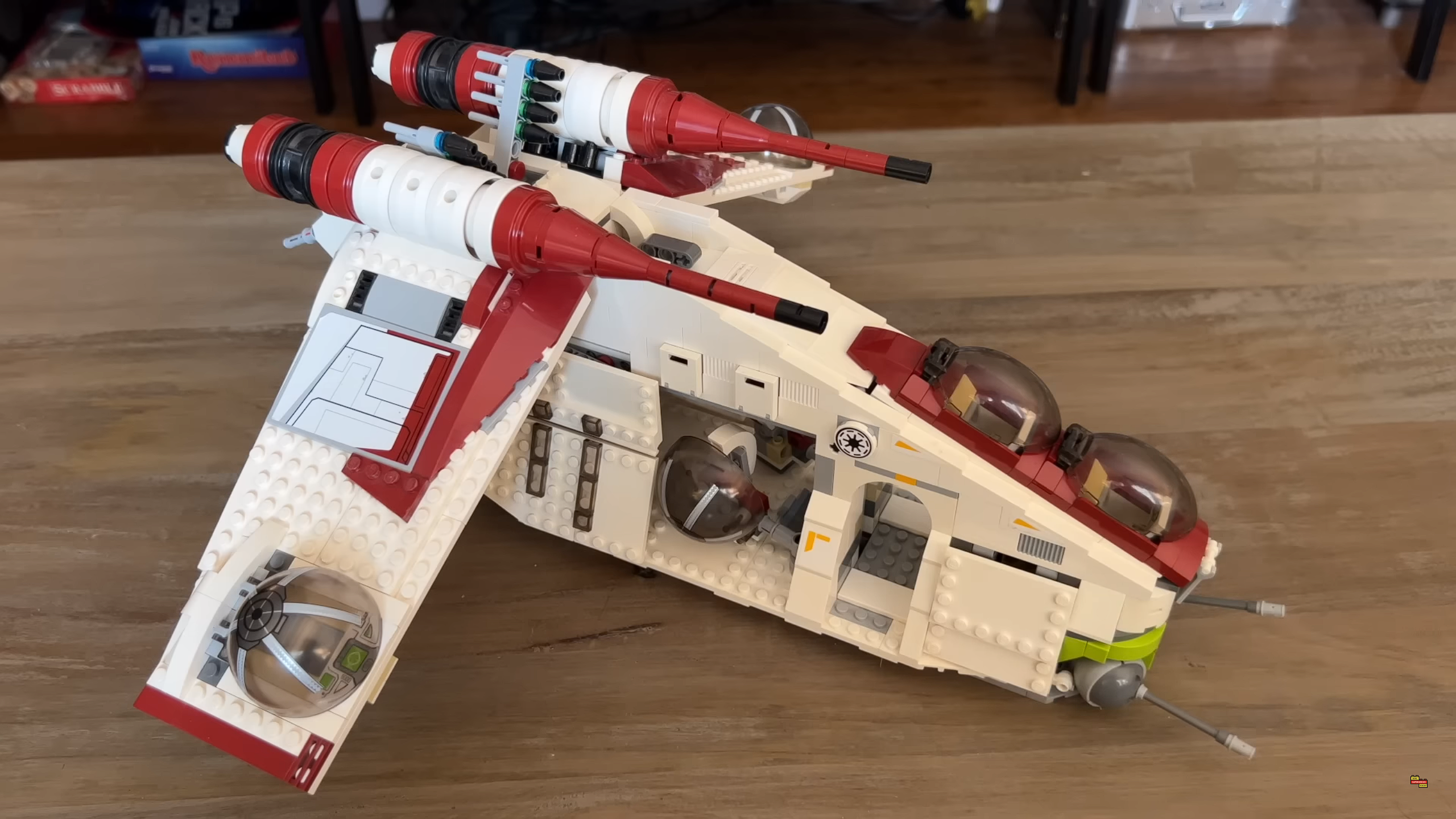 Comparing every LEGO Star Wars Republic Gunship playset so far