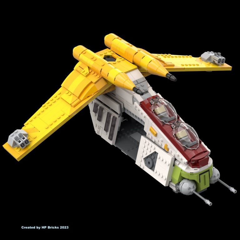 LEGO Star Wars 75354 Coruscant Guard Gunship recolours are here