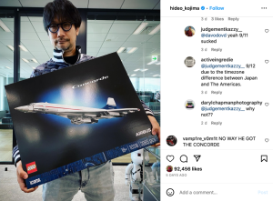 Hideo Kojima reveals LEGO addition, with unfortunate timing