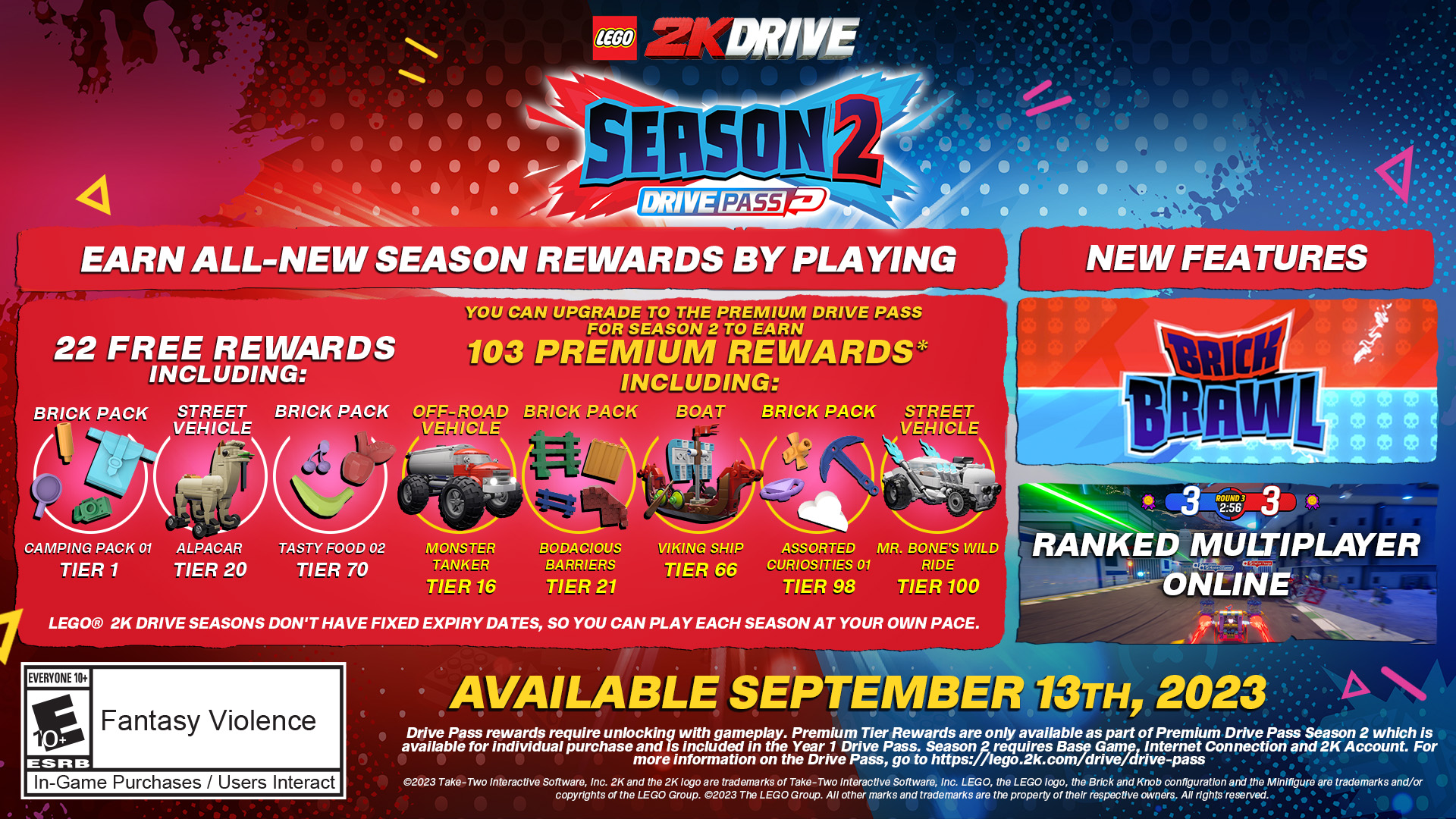 Full details of LEGO 2K Drive Season 2 officially revealed